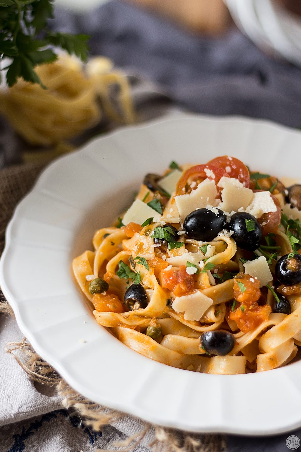 Pasta putanesca, otro clásico que nunca falla - Jaleo en la Cocina