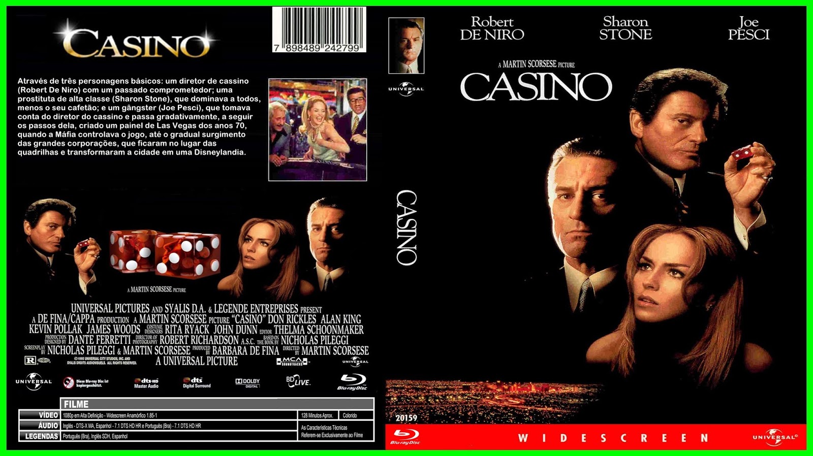 Capas Dvd R Gratis Cassino 1995 Blu Ray