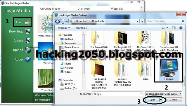 How to make your Computer Like FBI Login Screen Get FBI Terminal Logon ...