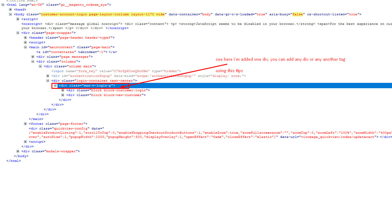 How To Add Custom Tag In Magento 2 Using Xml File
