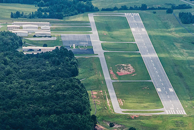 Kathryn's Report: New terminal at the Asheboro Regional Airport (KHBI ...
