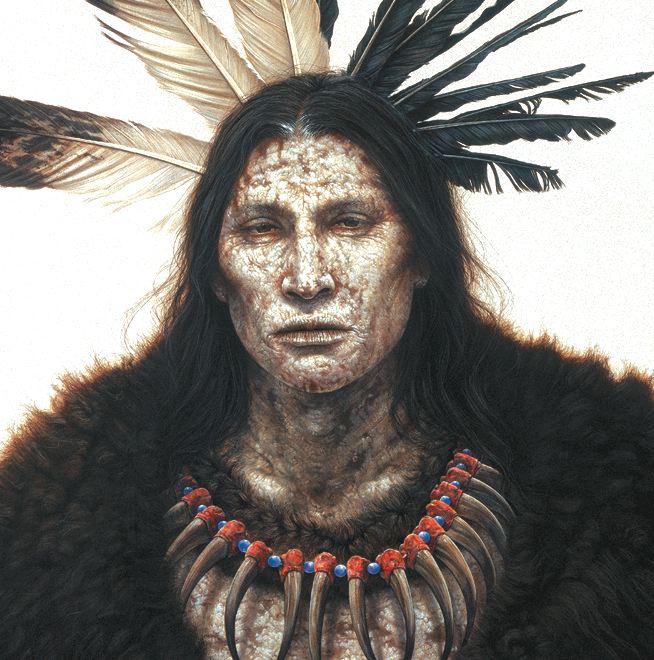 White Wolf : Amazing Native American Artwork of Kirby Sattler