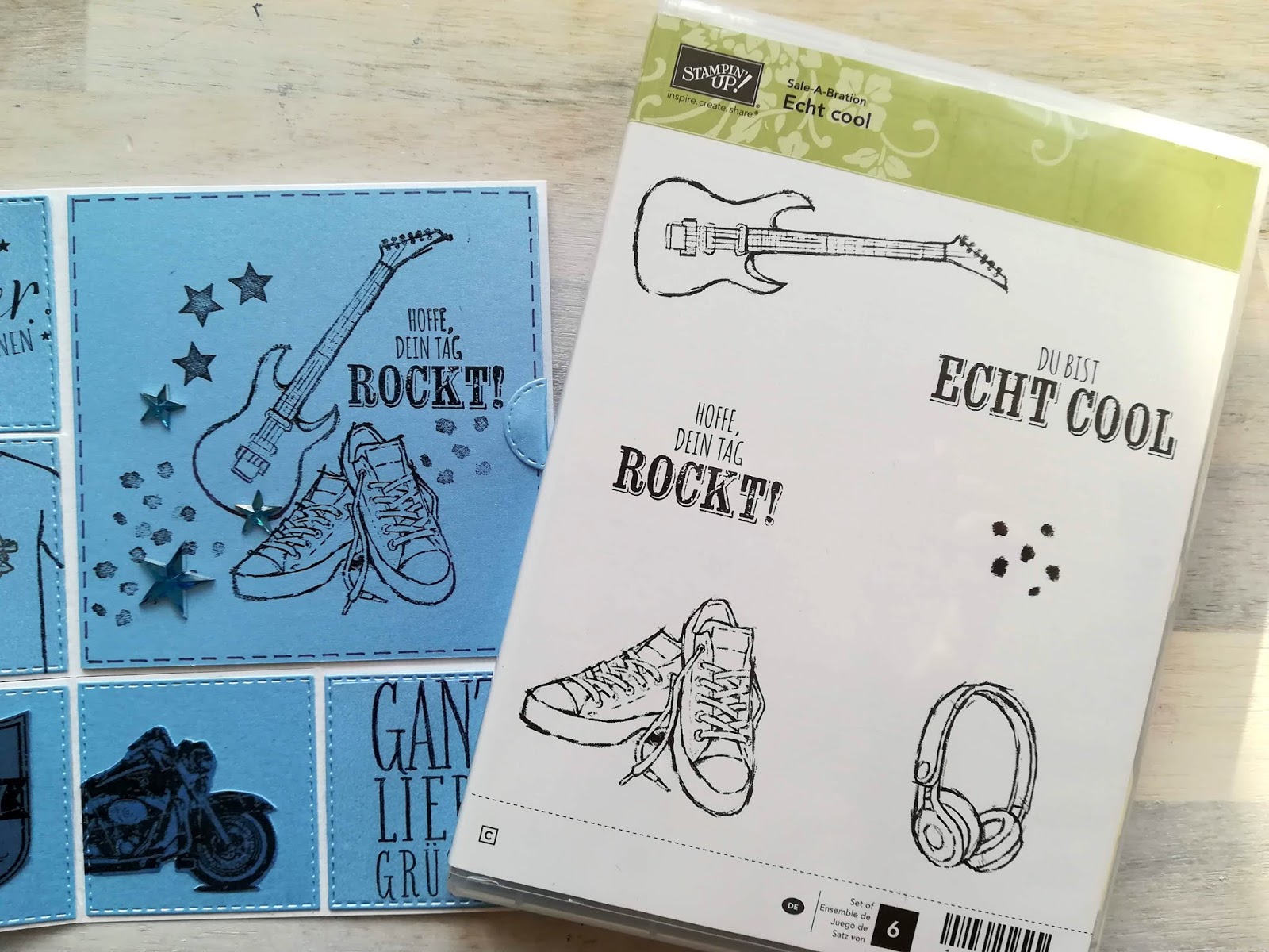 Coco Stella's Ideenhimmel: Triple Z-Fold Card - Maße, Falzlinien ...