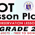 GRADE 2 LESSON PLANS for CLASS OBSERVATIONS (CO) Free Download - DepEd ...
