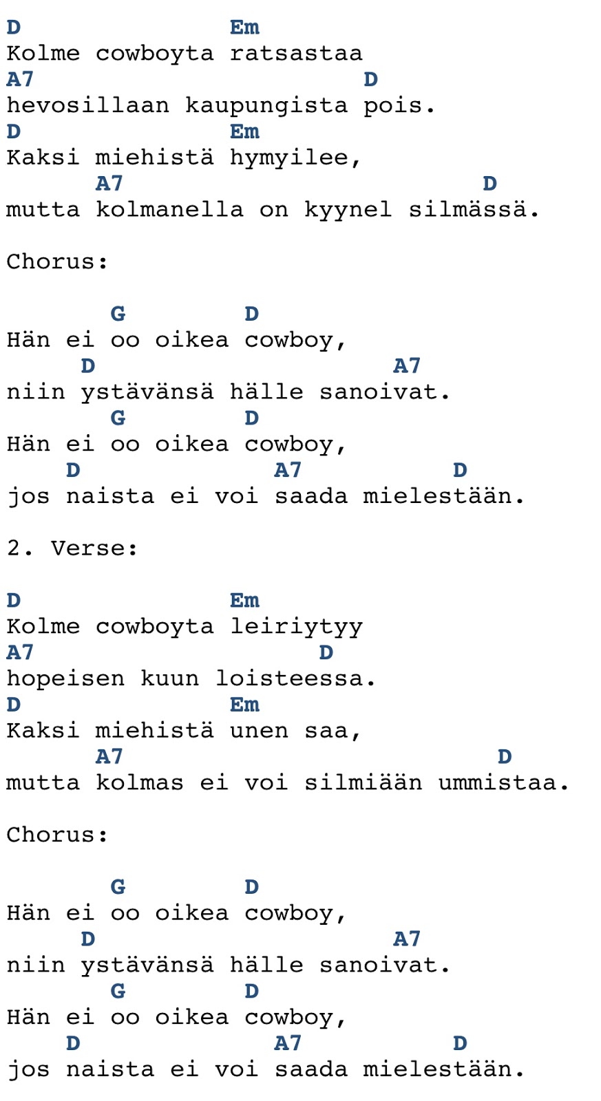 Soittamaan bändissä!