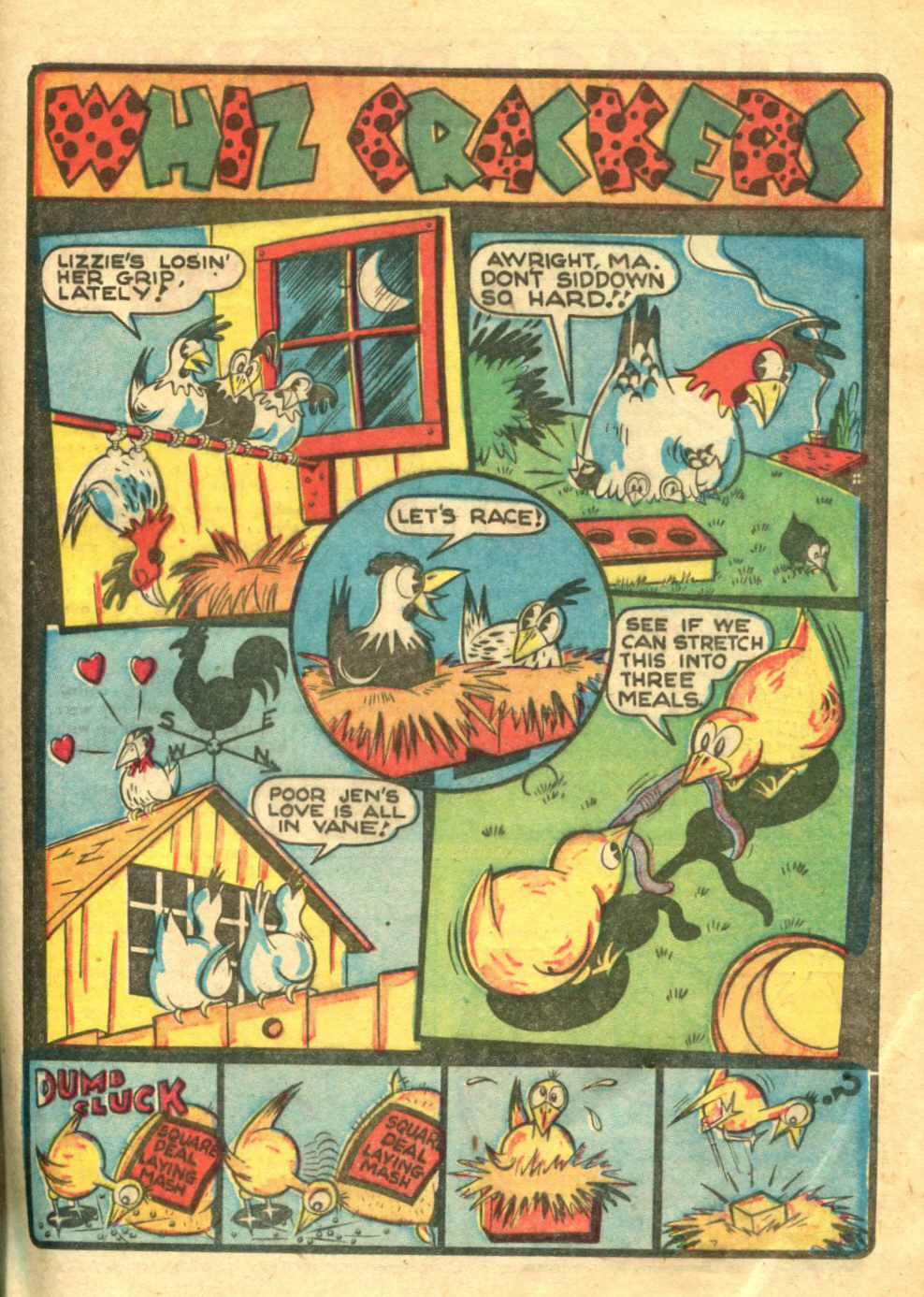 Cole's Comics: Jack Cole's Mystery Chicken Comics