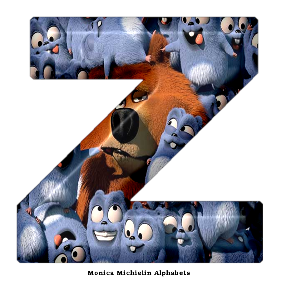 M. Michielin Alphabets: GRIZZY AND THE LEMMINGS CARTOON (ARIAL ...