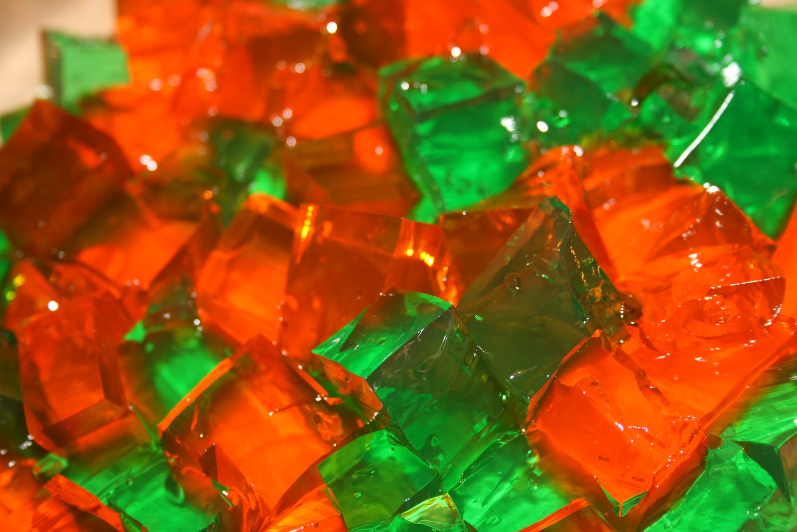 Purple Carrots Inc: Irish Jello Squares