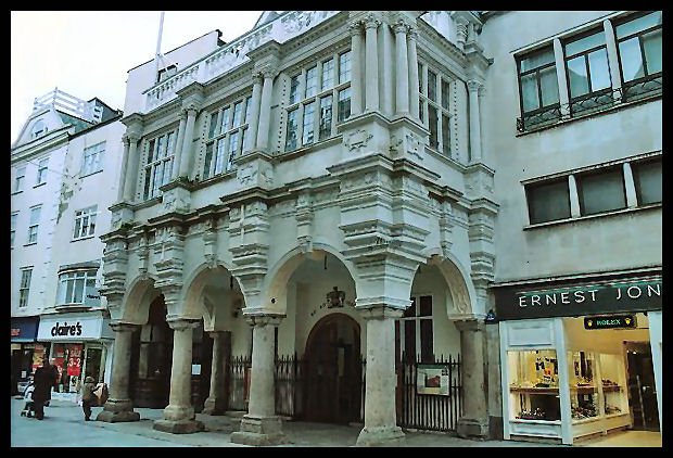 Past Remains in South-West Britain: Guildhall, Exeter, Devon