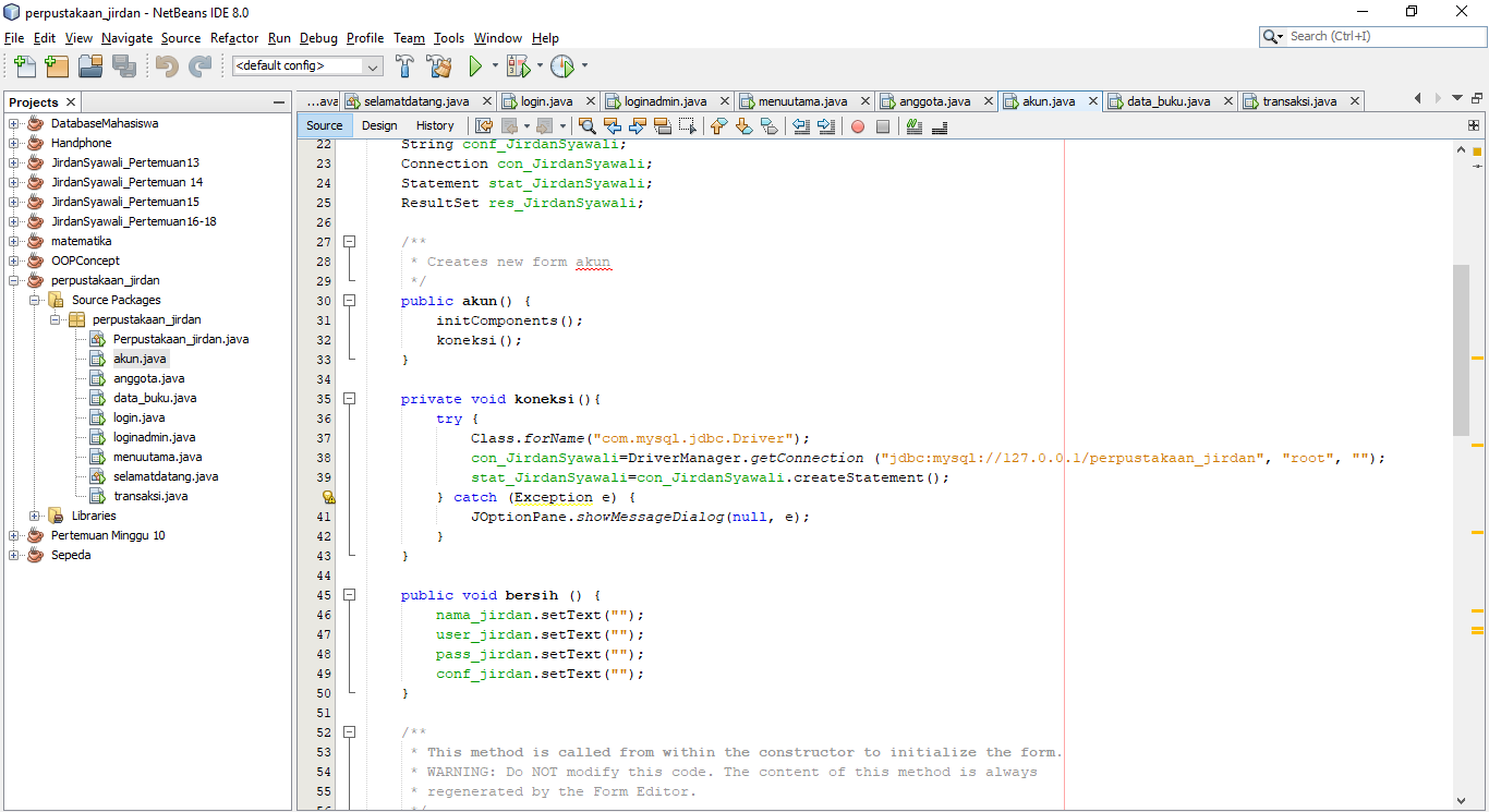 Cara Membuat Program Peminjaman Buku dengan Netbeans & XAMPP - UAS ...