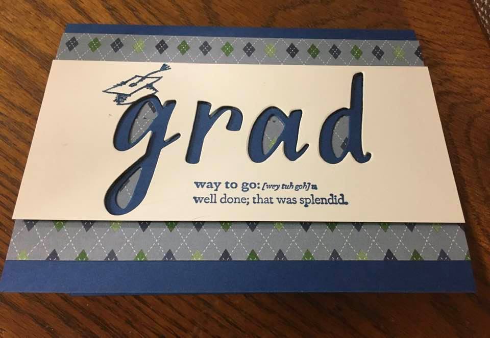 Stampin' Kat: Praiseworthy Prose Grad