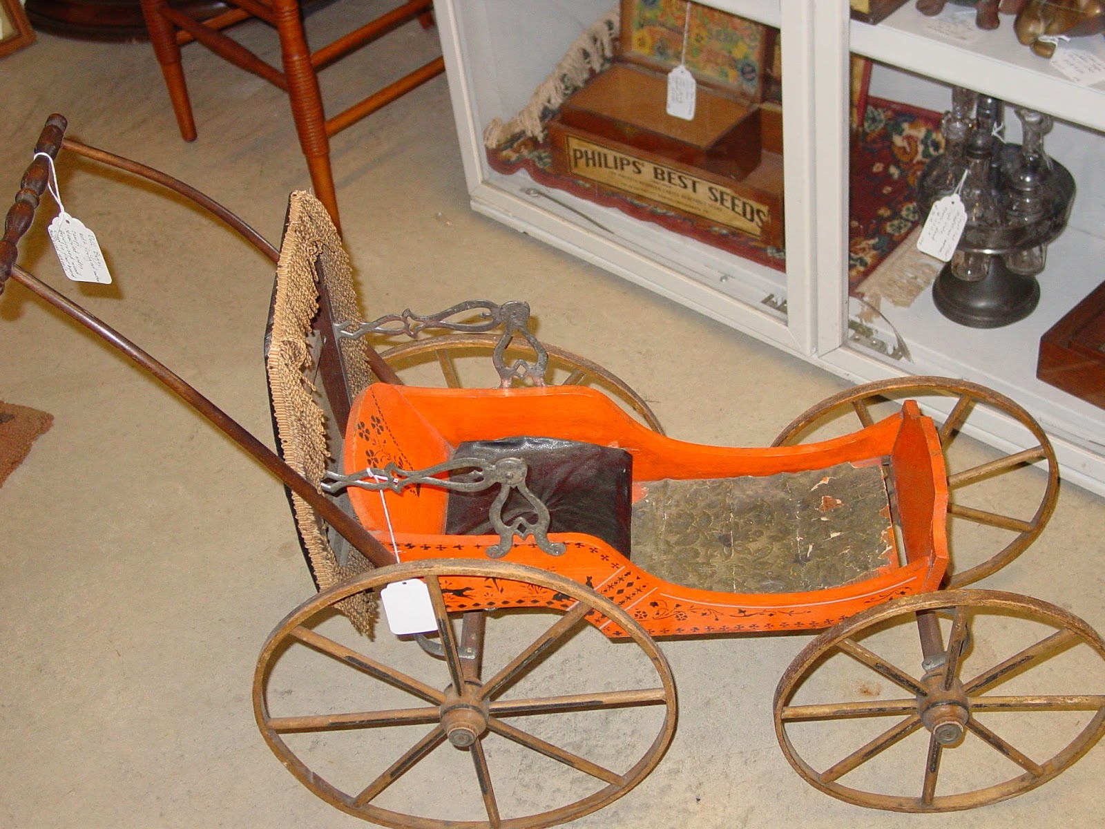 Fox Den Findings: Doll Ride in Classy Carriage