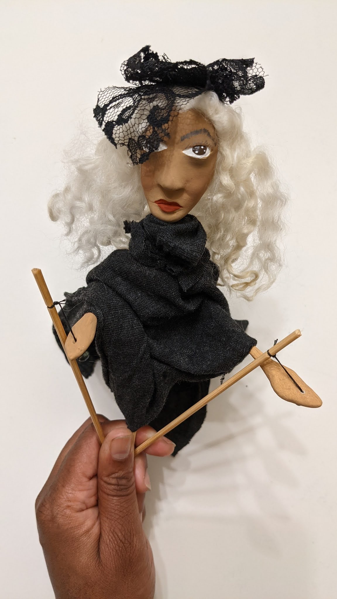 Creative Paperclay® air dry modeling material: How to Create a Stick Puppet