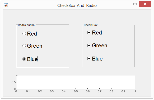 การใช้งาน Radio button และ Check box