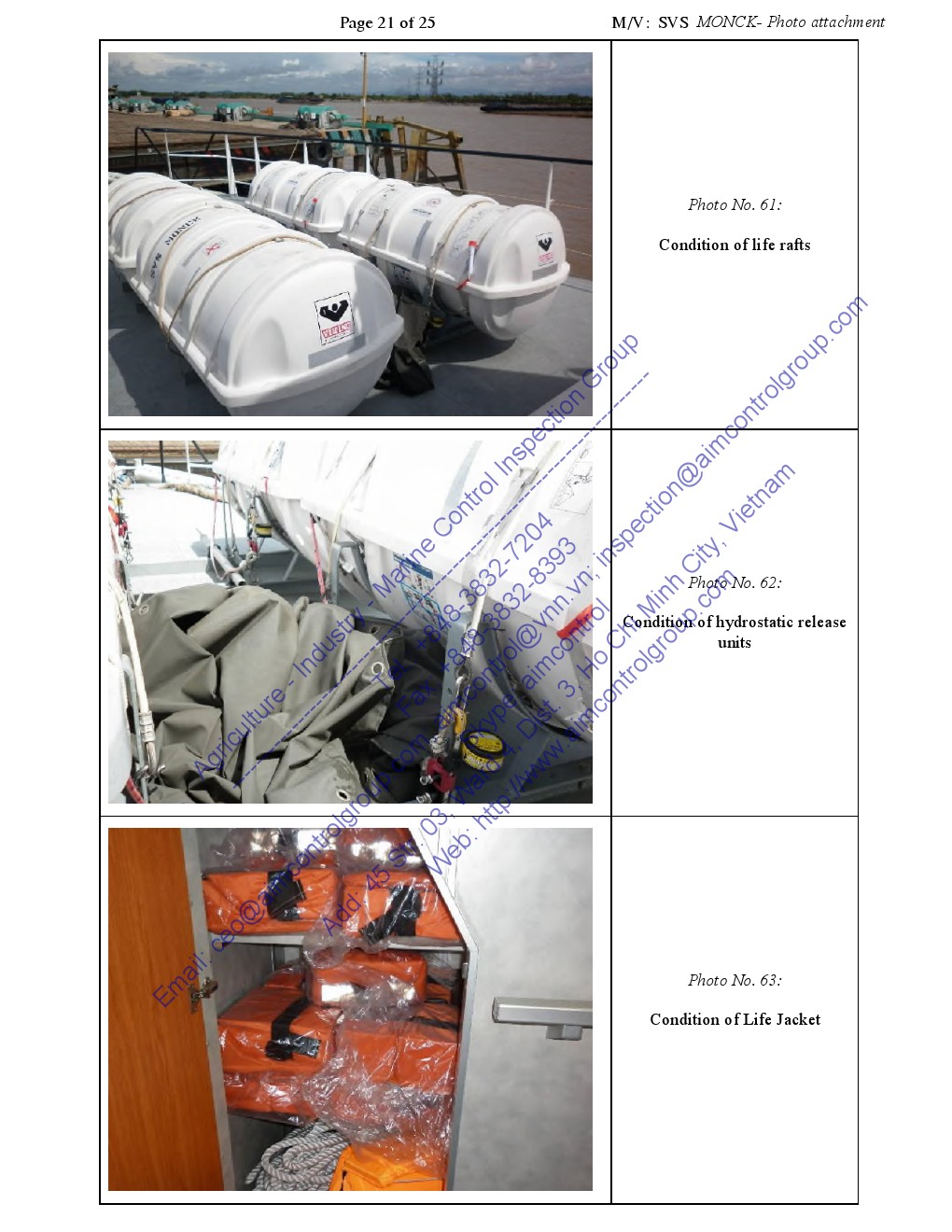 MERCHANDISE INSPECTIONS