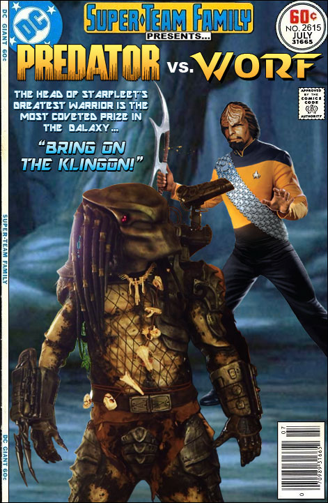 Super-Team Family: The Lost Issues!: Predator Vs. Worf