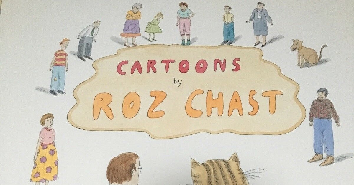 Attempted Bloggery: Cartoons by Roz Chast: Original Poster Art