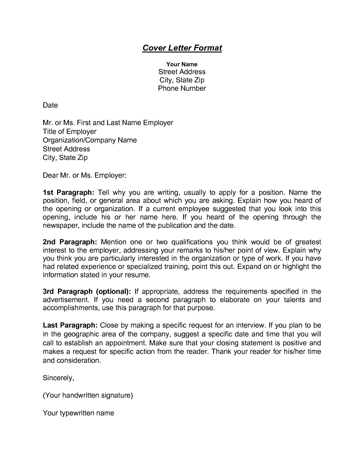 Cover Letter Addressing Resume Letter cover-letter-addressing-resume-letter