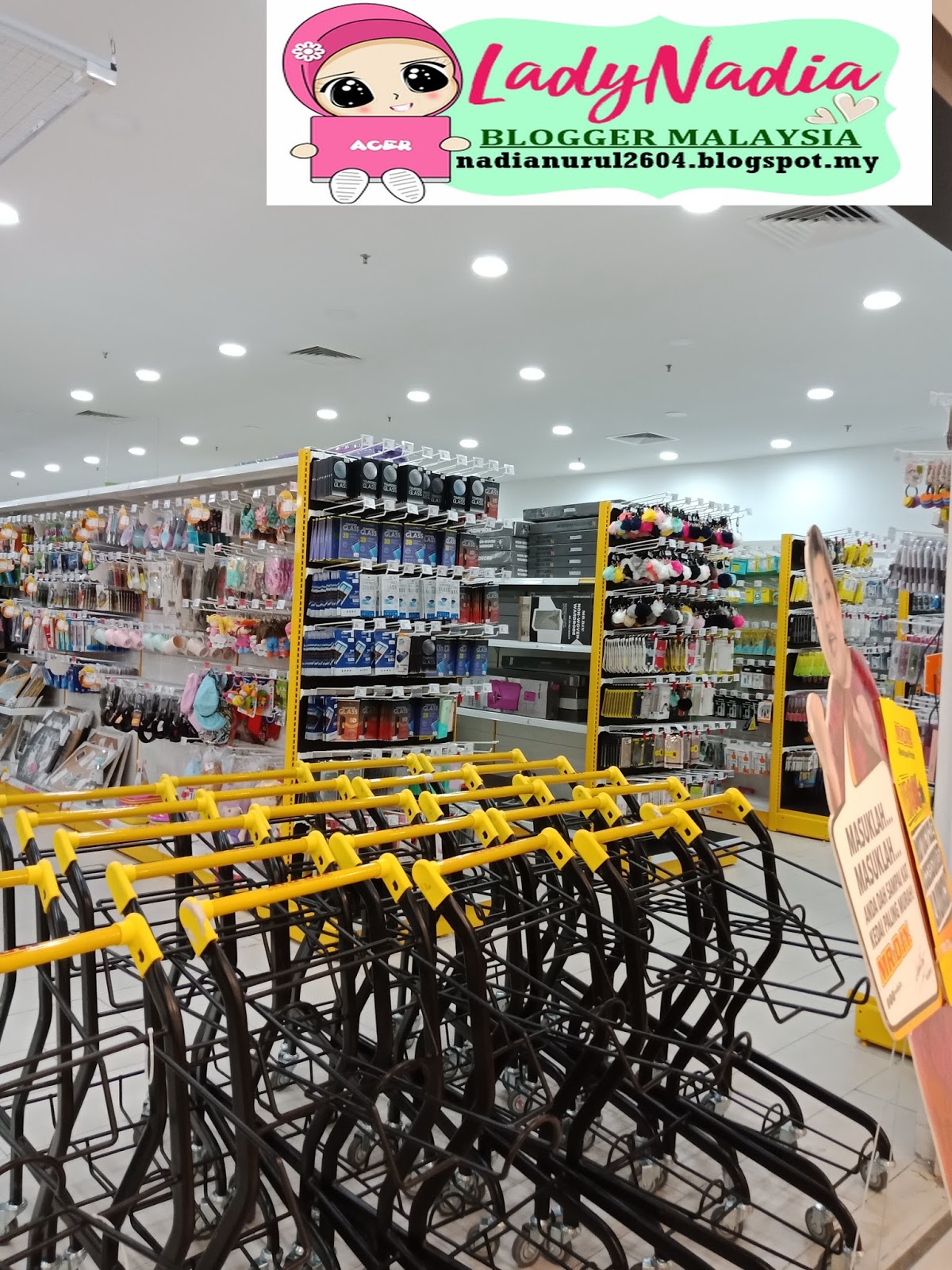KEDAI DIY BARU DI PASARAYA GIANT KULIM - LADY NADIA : MALAYSIAN BLOGGER