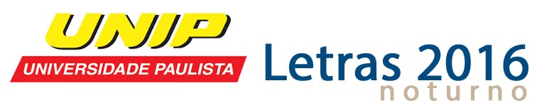 LETRAS UNIP 2016 - Noturno: Língua Portuguesa e LIBRAS - Flexão Verbal