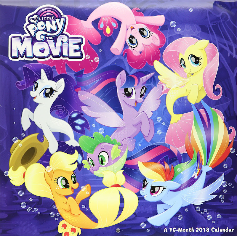 MLP Mlp The Movie: 2018 Wall Calendar Media | MLP Merch