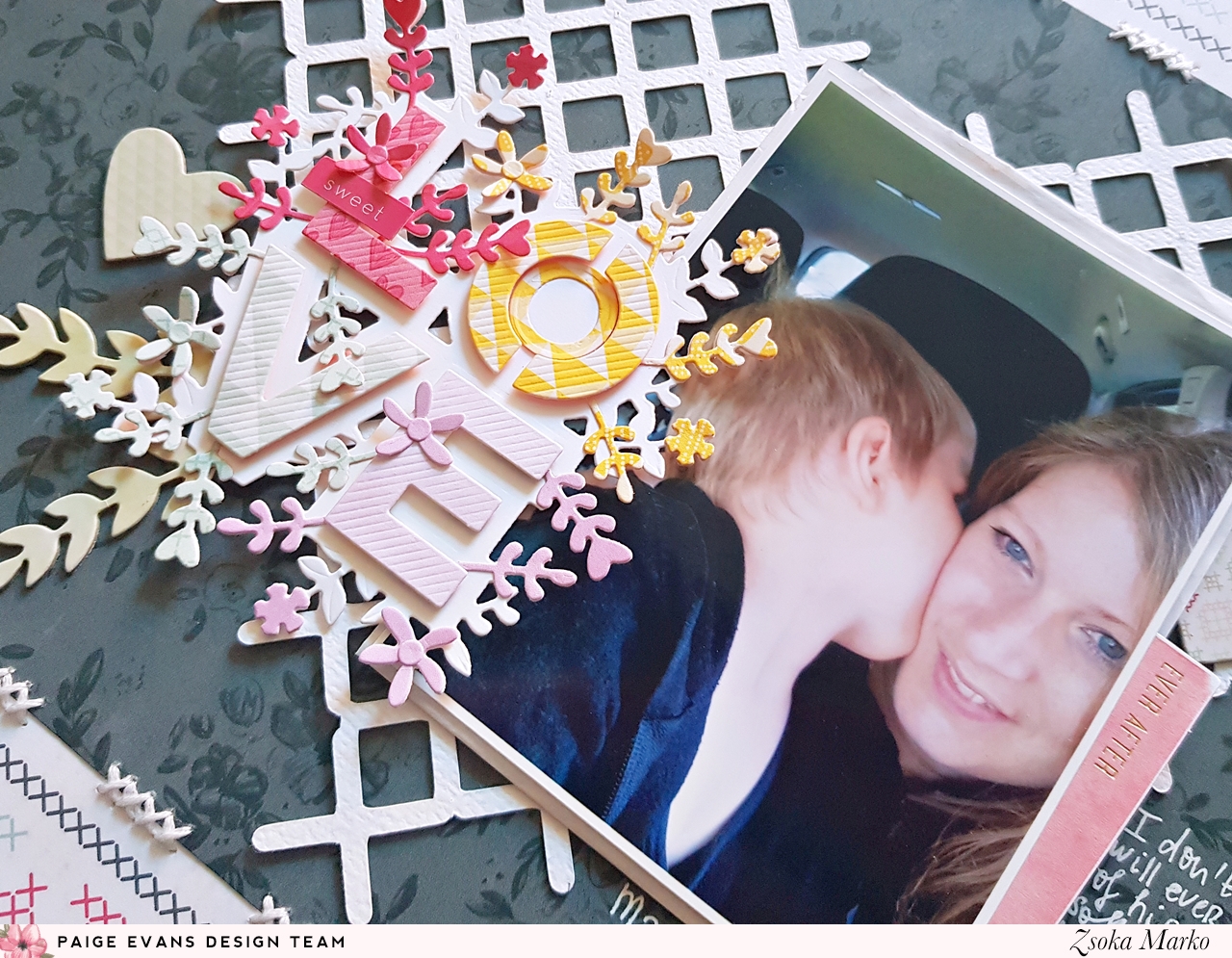 Love Layout by Zsoka Marko | Paige Taylor Evans