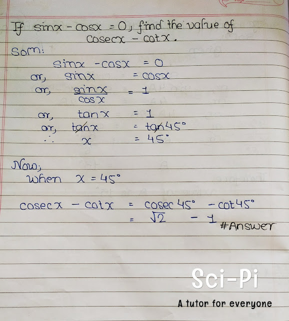 38 solved questions of Trigonometry for Trigonometric Identities ...