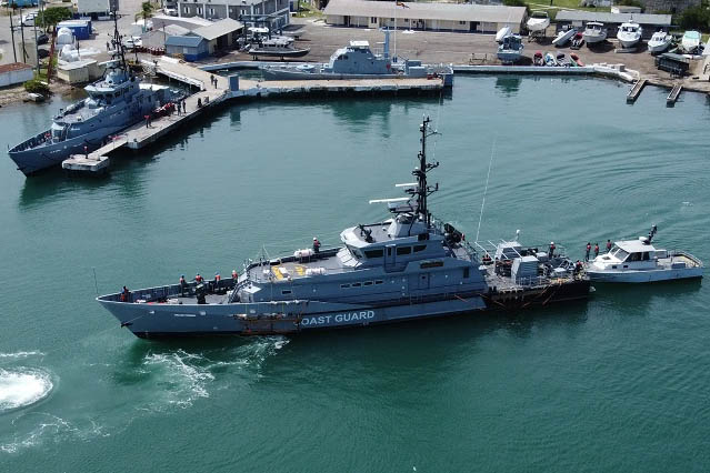 Los astilleros Damen entregaron a la Fuerza de Defensa de Jamaica un ...