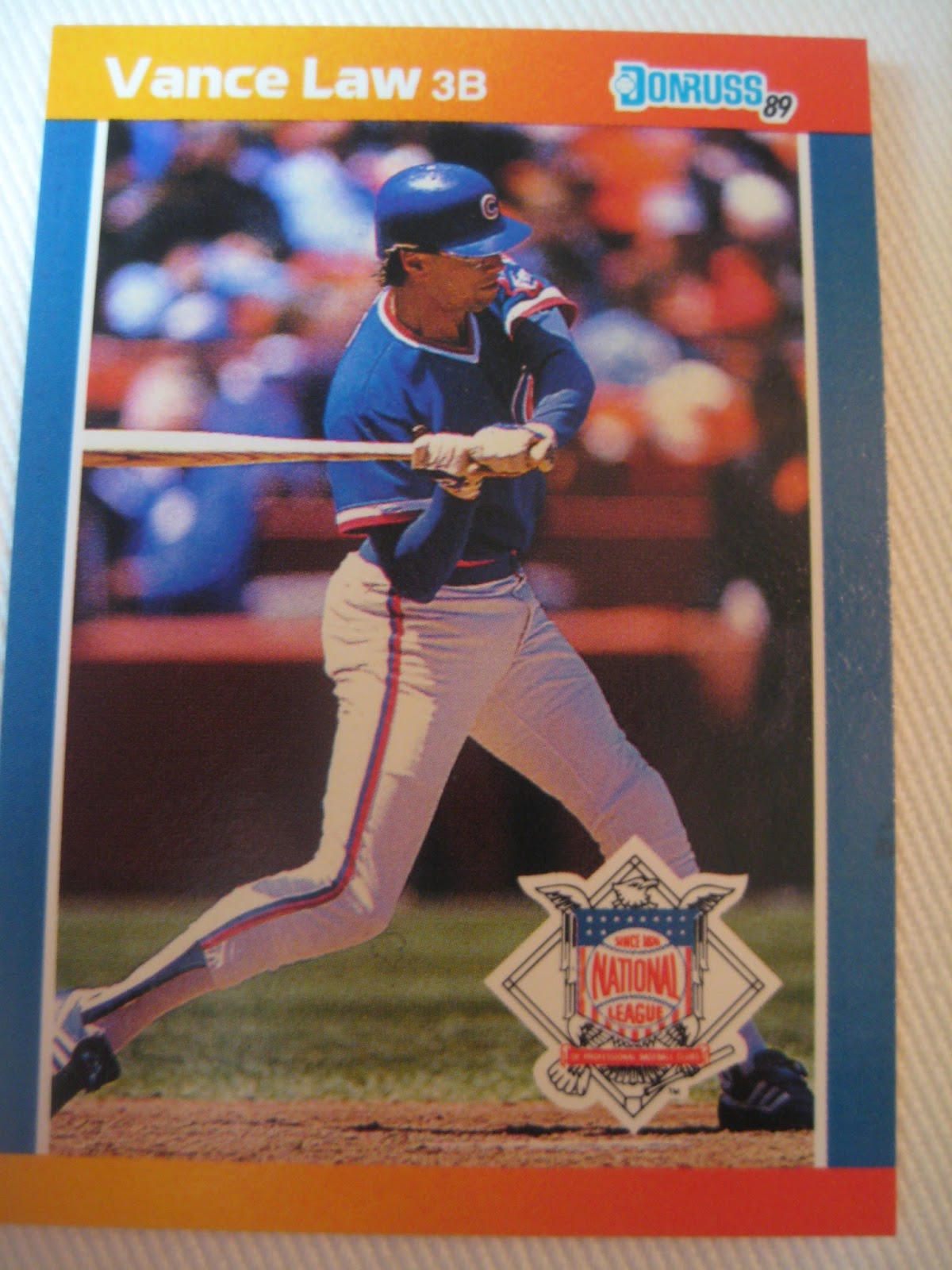 Baseball Cards Come to Life!: Vance Law on baseball cards