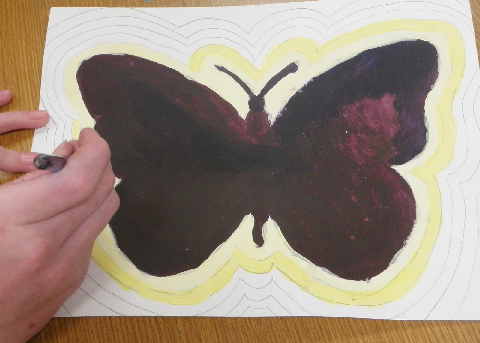 Jerdee's Art Classes: Animals in Art: Complementary Color Silhouettes