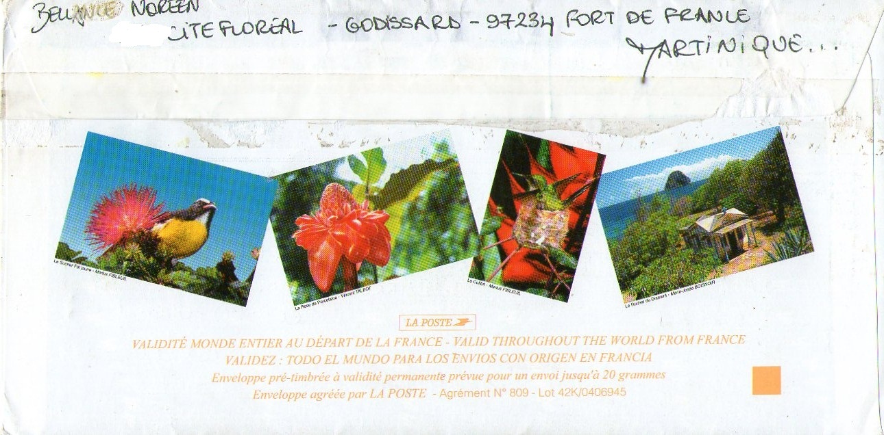 Postcards Journey: Martinique - Fort-de-France