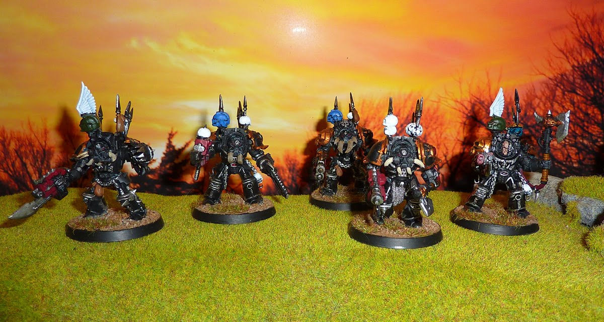 Craig Randall Miniatures: Chaos Terminators