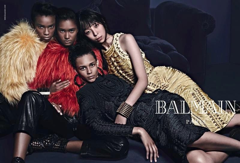 Nicola Loves. . . : Advertising Campaign: Balmain Fall 2014