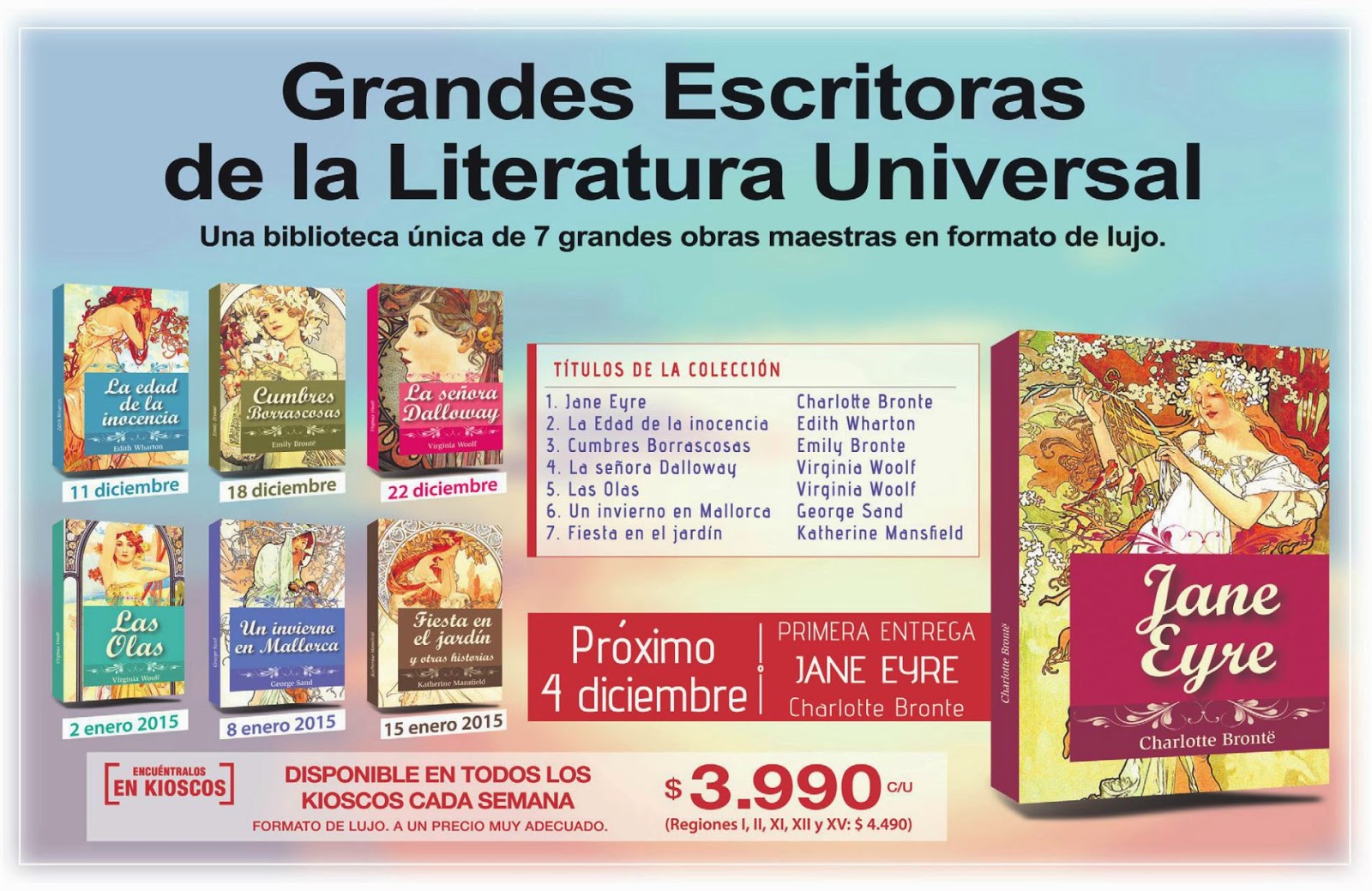 Libros y Misterios: Colección Grandes escritoras de la Literatura ...