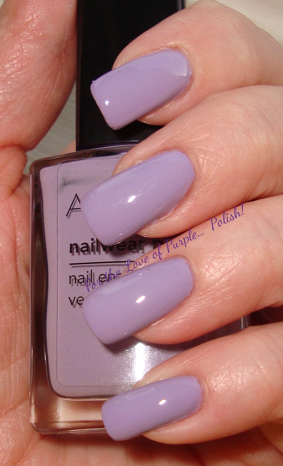 For the Love of Purple... Polish!: Purple French with Flowers