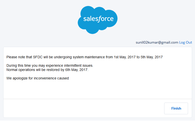 Salesforce Stuff: Login Flows to Display Important Messages to User ...