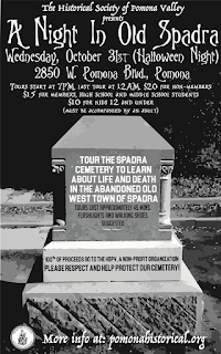 Images of Pomona: A Night in Old Spadra Wednesday, October 31st, 7 PM ...