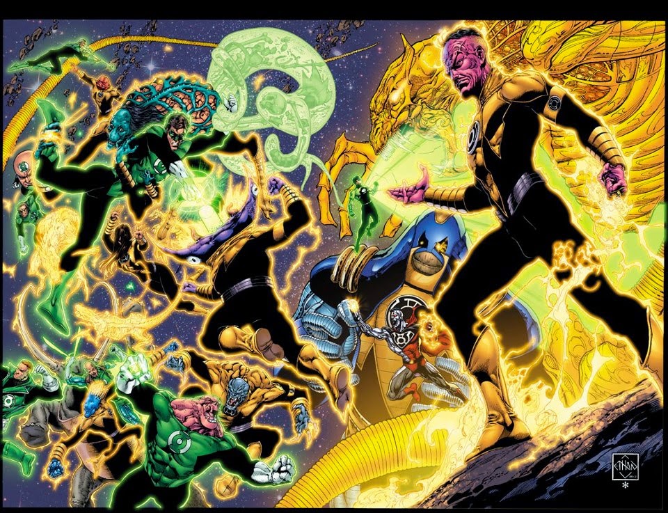 COMIC BOOK FAN AND LOVER: GREEN LANTERN: LA GUERRA DE LOS SINESTRO ...
