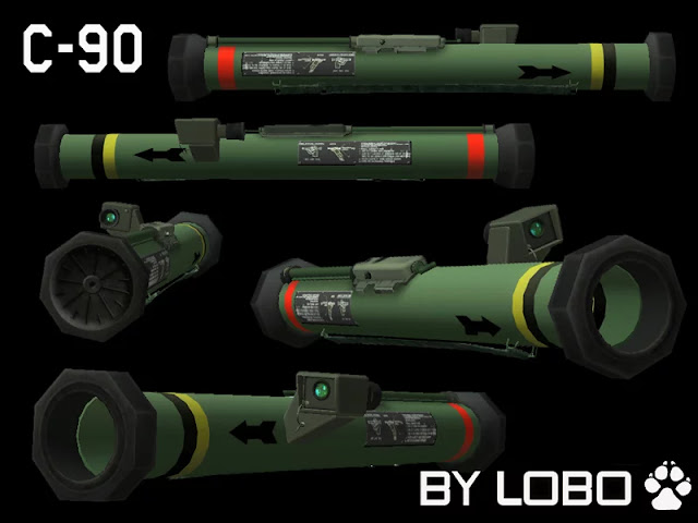 Defensa y Armas: Lanzacohetes Instalaza C90 (España)
