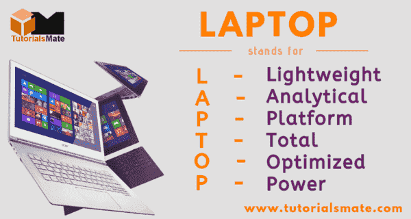 LAPTOP Full Form: What does LAPTOP stand for? - TutorialsMate