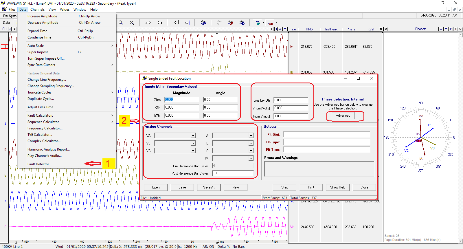 All about Electrical Engineering: Calculating fault location from ...