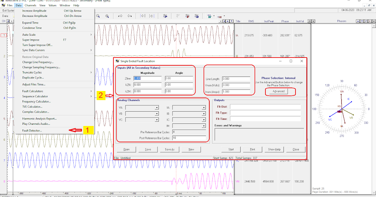 All about Electrical Engineering: Calculating fault location from ...