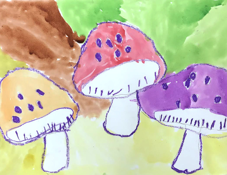 YAYOI KUSAMA MUSHROOMS