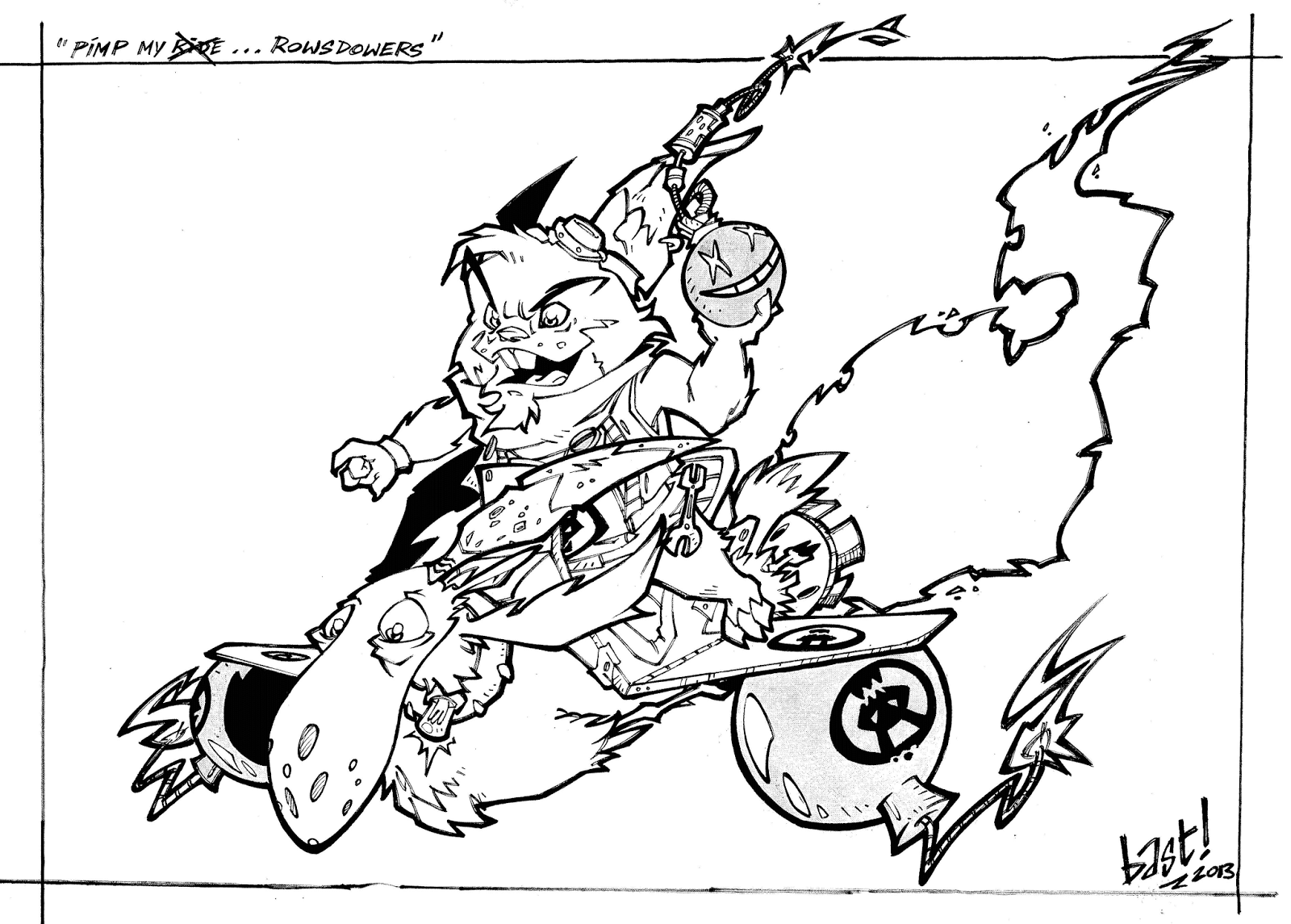 Bast-Arts !!: Wildstar fan art