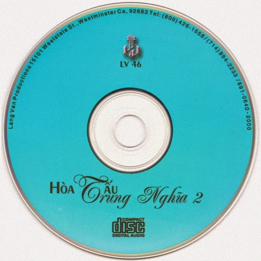 Làng Văn CD 046 - Độc Tấu Guitar Trung Nghĩa 2 ~ CD Nhạc Việt