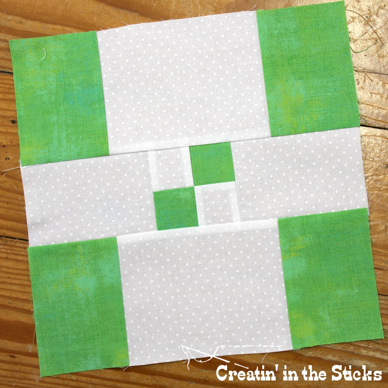 Creatin' in the Sticks: 30 Quilt Blocks in 30 Days - Block 30