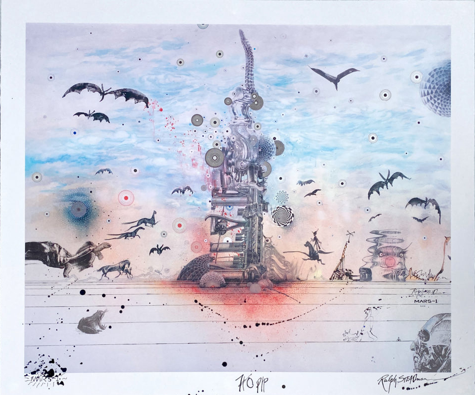 ILLUSTRATION ART: A CONVERSATION WITH RALPH STEADMAN