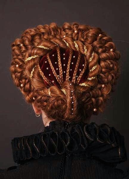 My Hair Blog: Four Elizabethan Hair Styles