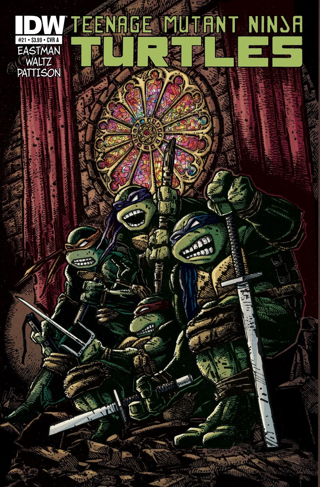 Weird Science DC Comics: Teenage Mutant Ninja Turtles #21 Review - Just ...