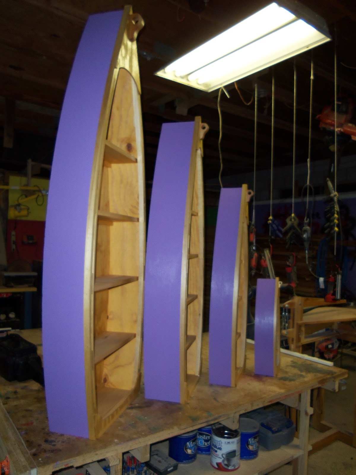 WDDSr Fine Woodworks: Boat Shelves